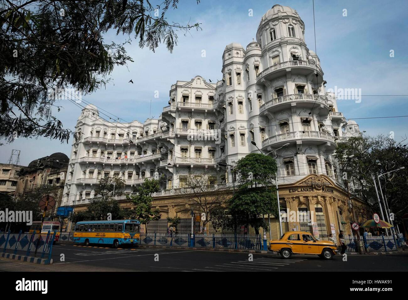 Residential architecture in calcutta hi-res stock photography and ...