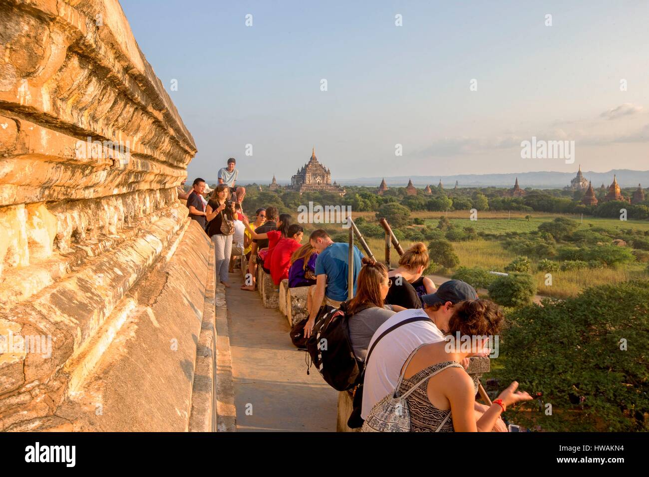 Myanmar, Mandalay State, Bagan, pagodas Stock Photo - Alamy