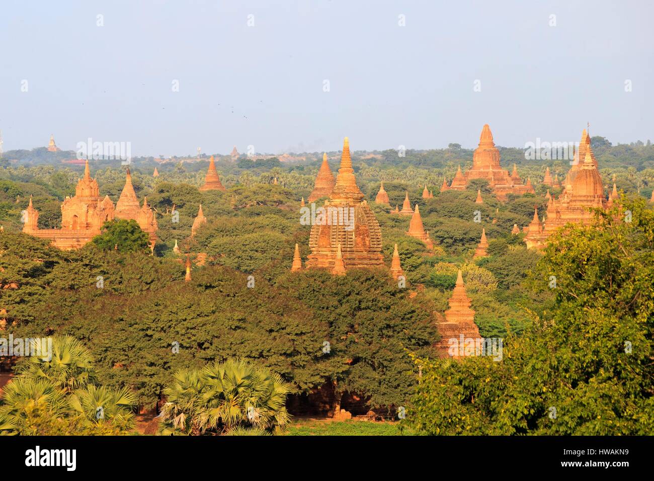 Myanmar, Mandalay State, Bagan, pagodas Stock Photo - Alamy