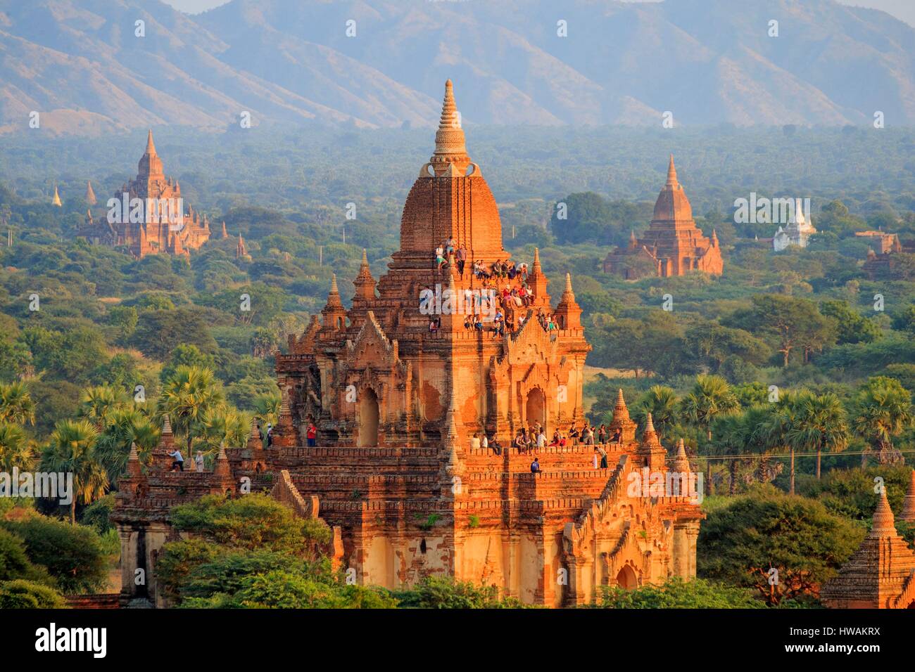 Myanmar, Mandalay State, Bagan, pagodas Stock Photo - Alamy