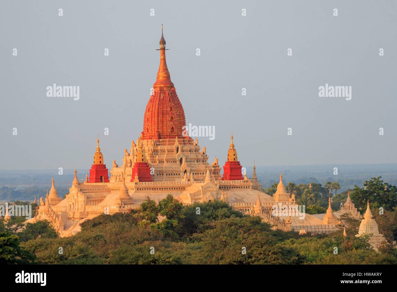 Myanmar, Mandalay State, Bagan, pagodas Stock Photo - Alamy