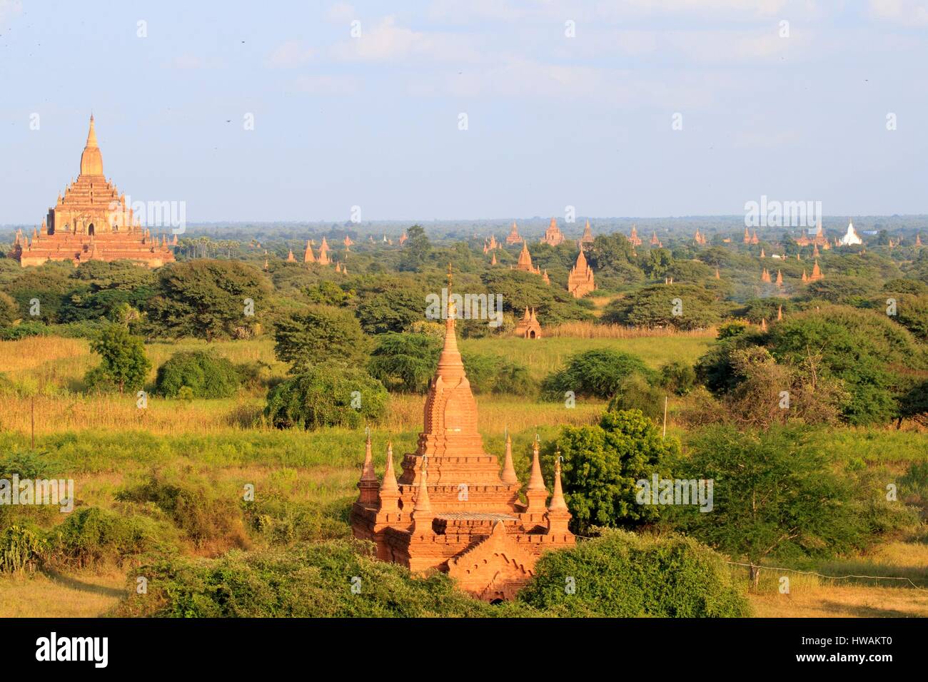 Myanmar, Mandalay State, Bagan, pagodas Stock Photo - Alamy