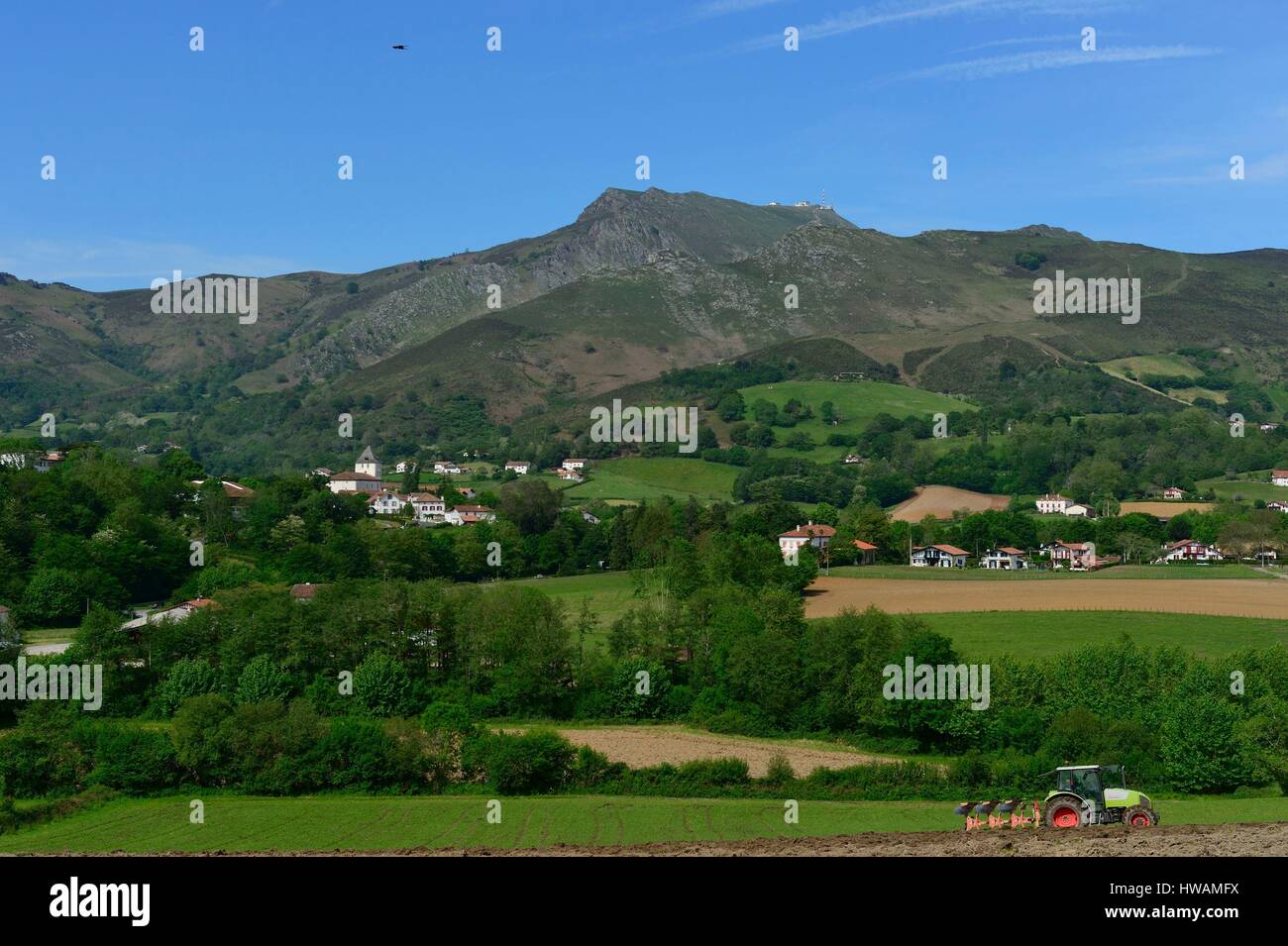 France, Pyrenees Atlantiques, Sare, labelled Les Plus Beaux Villages de ...
