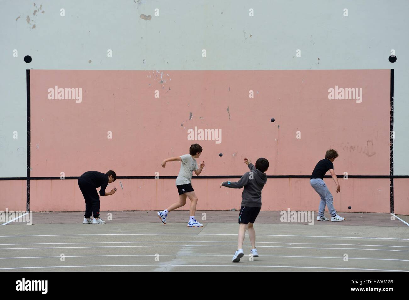 Basque pelota hi-res stock photography and images - Alamy