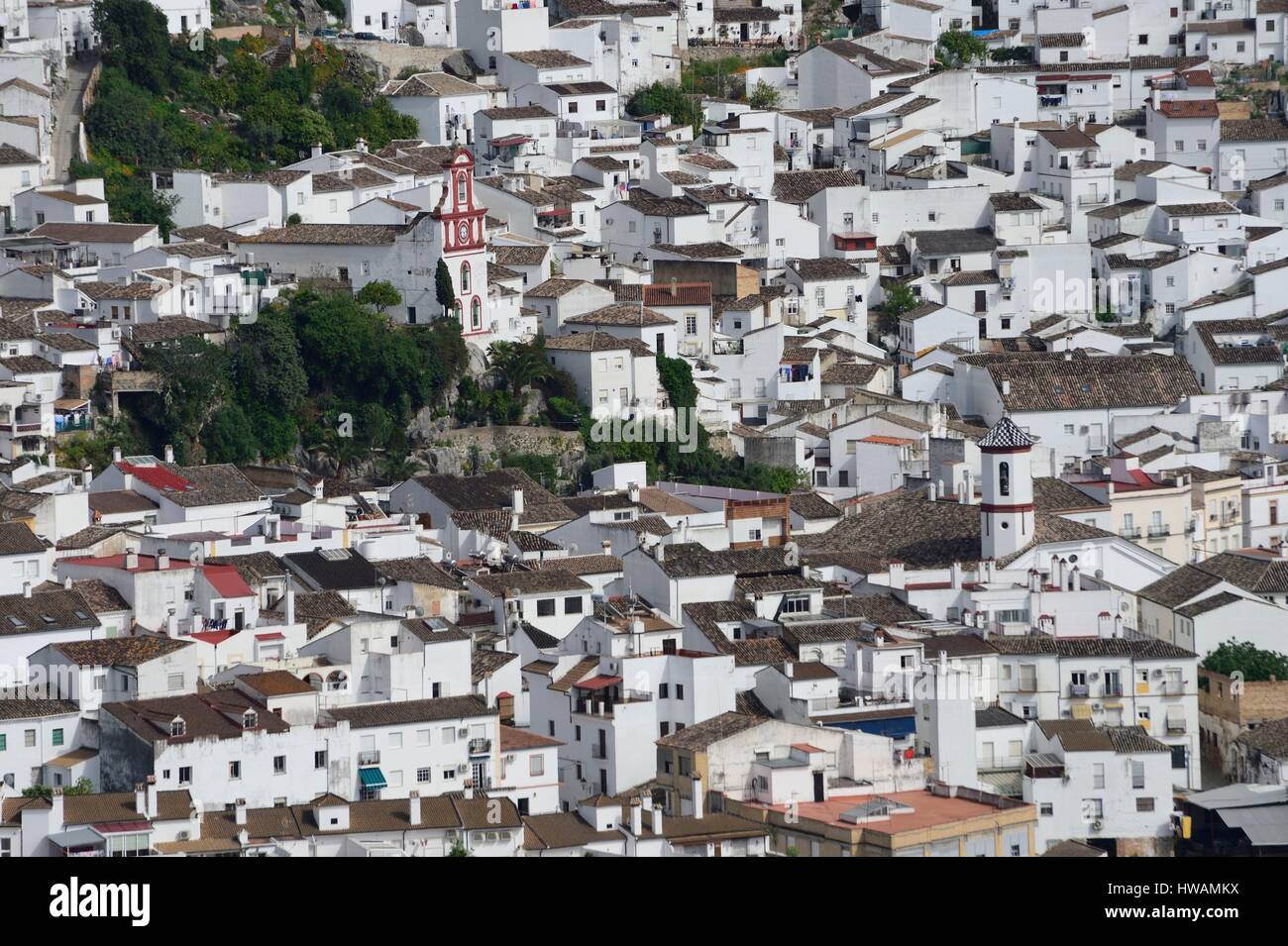 Spain, Andalusia, Ubrique, White Village, overwhelming panoramic views ...