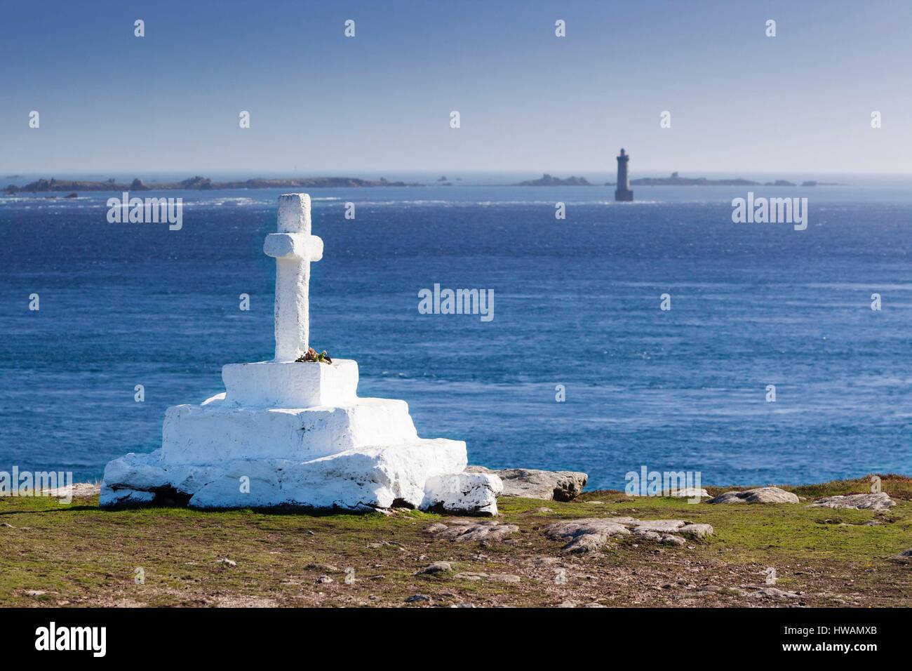 France, Finistere, Ushant, Biosphere Reserve, Regional Natural Park of ...