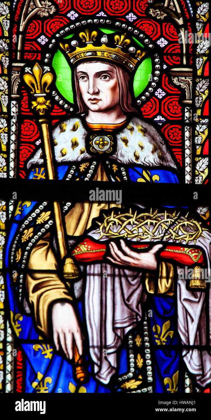 King louis ix hi-res stock photography and images - Alamy
