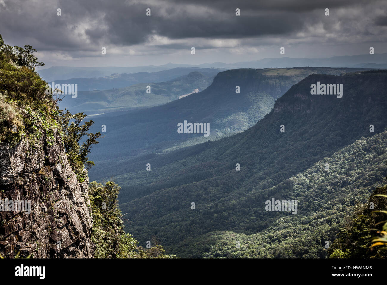 God's Window on the stunning Panorama Route in South Africa Stock Photo ...