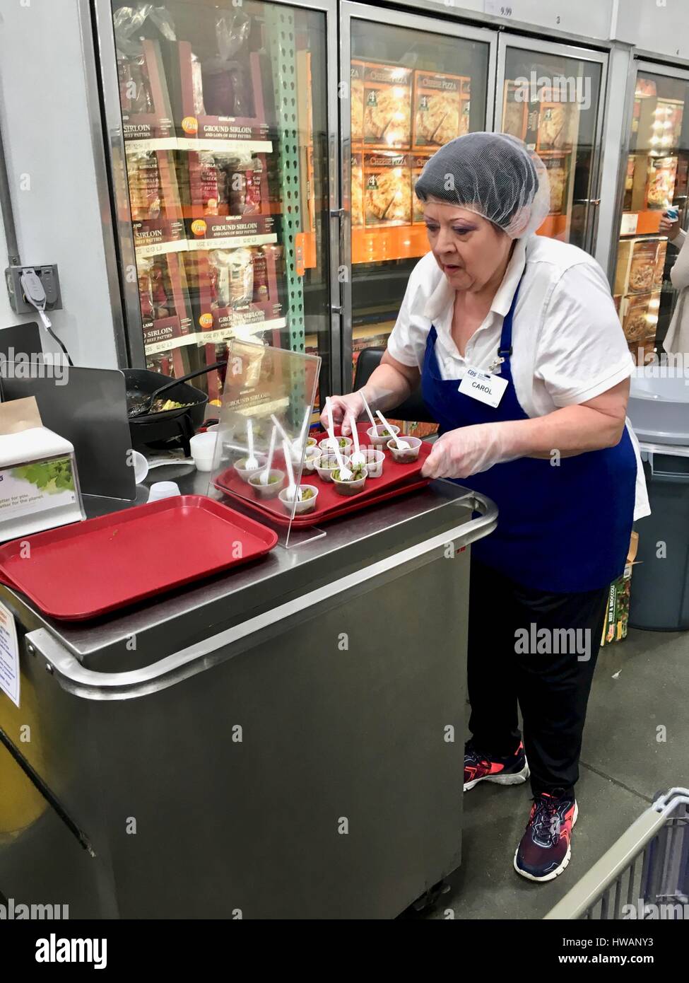 Food samples store hi-res stock photography and images - Alamy