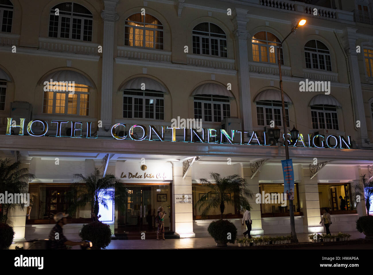 Iconic hotel in Saigon Stock Photo - Alamy