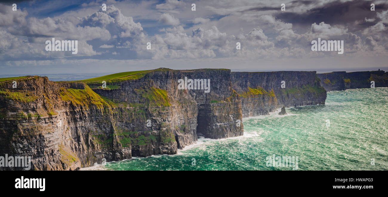 Majestic Cliffs Of Moher in County Clare, Ireland Stock Photo - Alamy