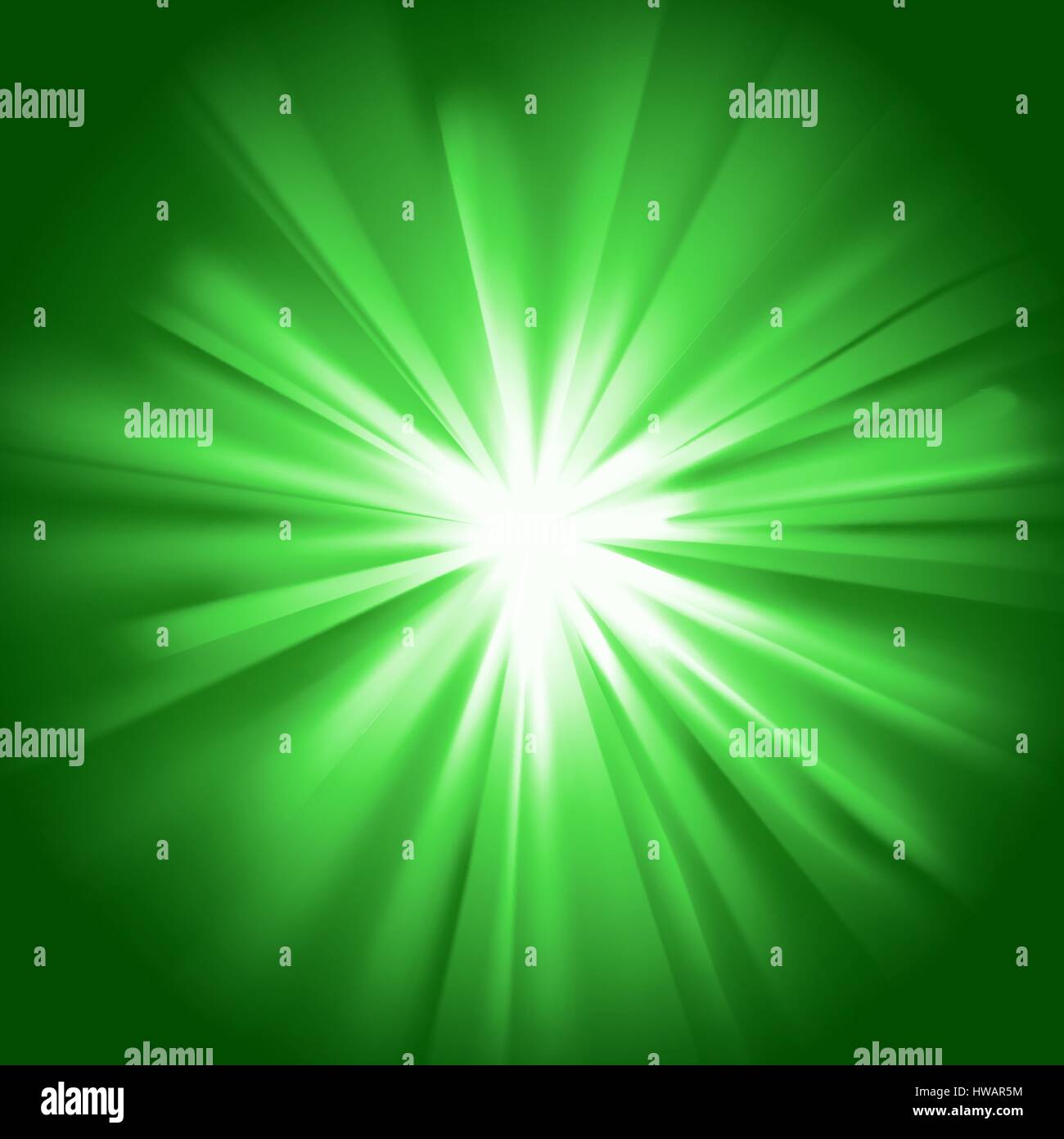 Glowing light green burst Stock Vector Image & Art - Alamy