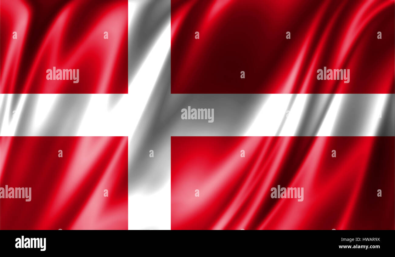 Flag of the danes flag hi-res stock photography and images - Alamy