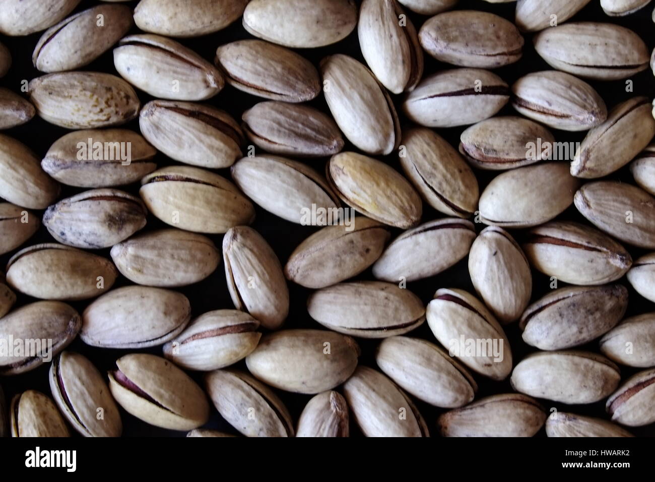 Top View of Raw Pistachios – Natural Food Background Stock Photo - Alamy