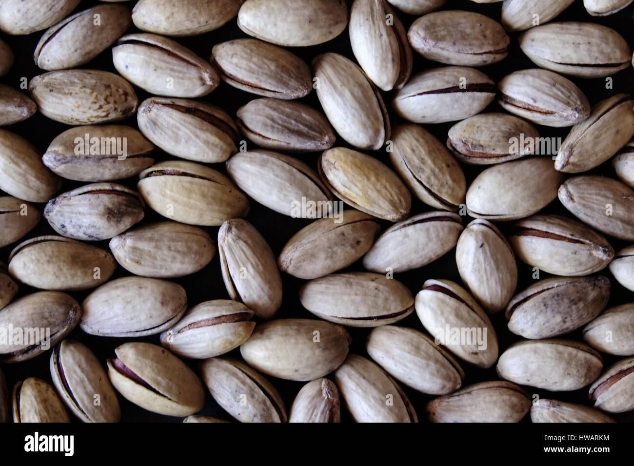 Top View of Raw Pistachios – Natural Food Background Stock Photo - Alamy