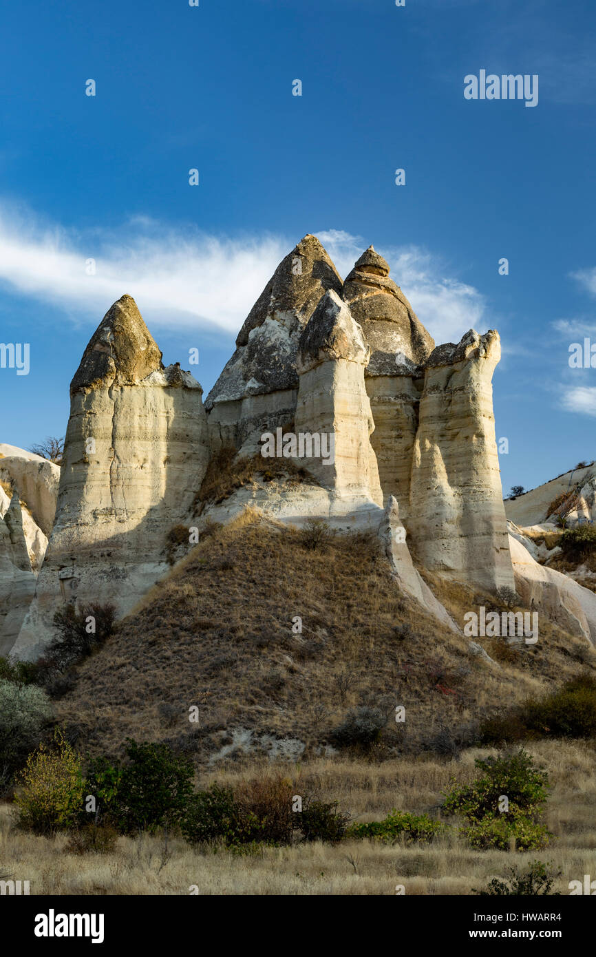 Fairy chimneys, Love Valley, Cappadocia, Turkey Stock Photo - Alamy