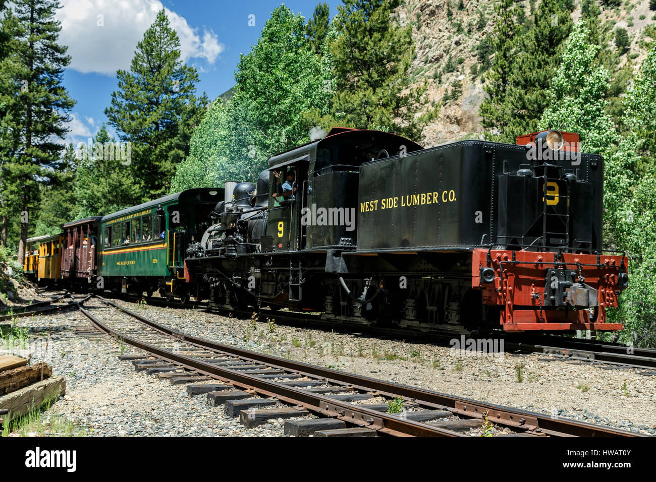 Georgetown loop railroad colorado hi-res stock photography and images ...