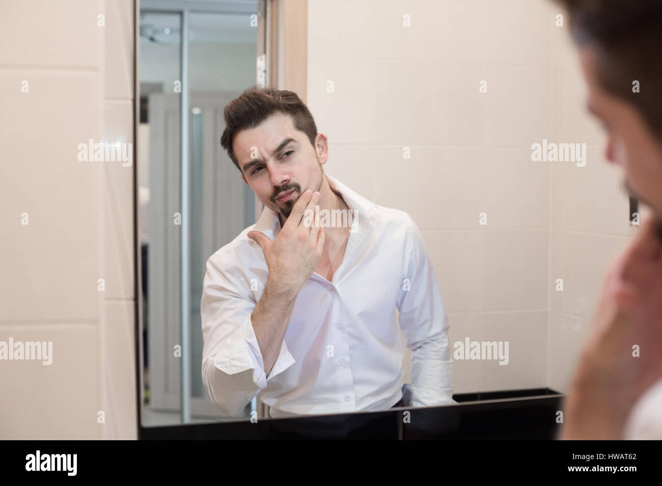 Skin handsome hi-res stock photography and images - Alamy