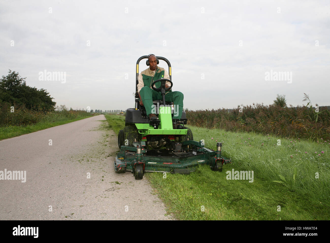 Gardener at work Stock Photo - Alamy