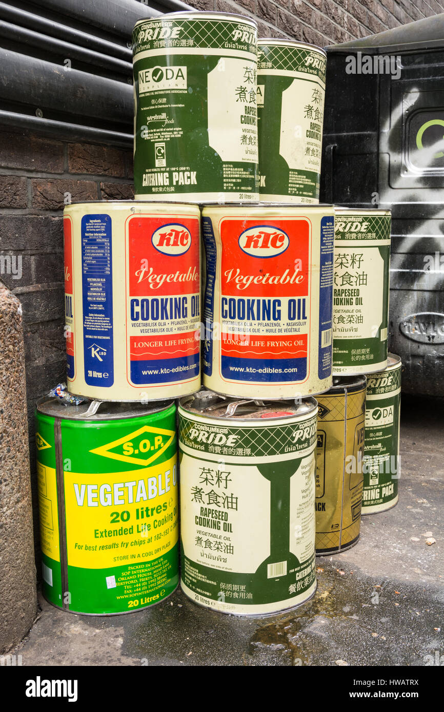 Empty Oil Cans High Resolution Stock Photography and Images - Alamy