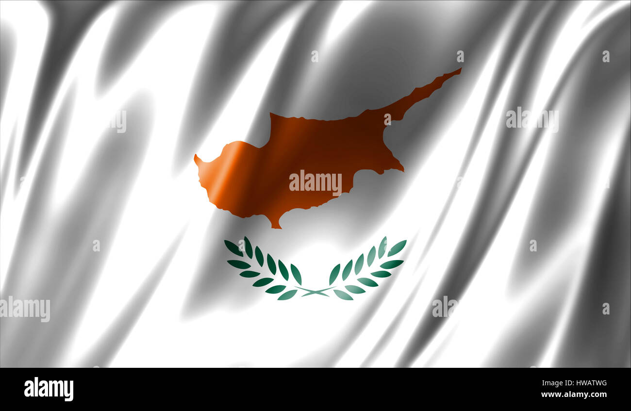 Cyprus grunge flag island hi-res stock photography and images - Alamy
