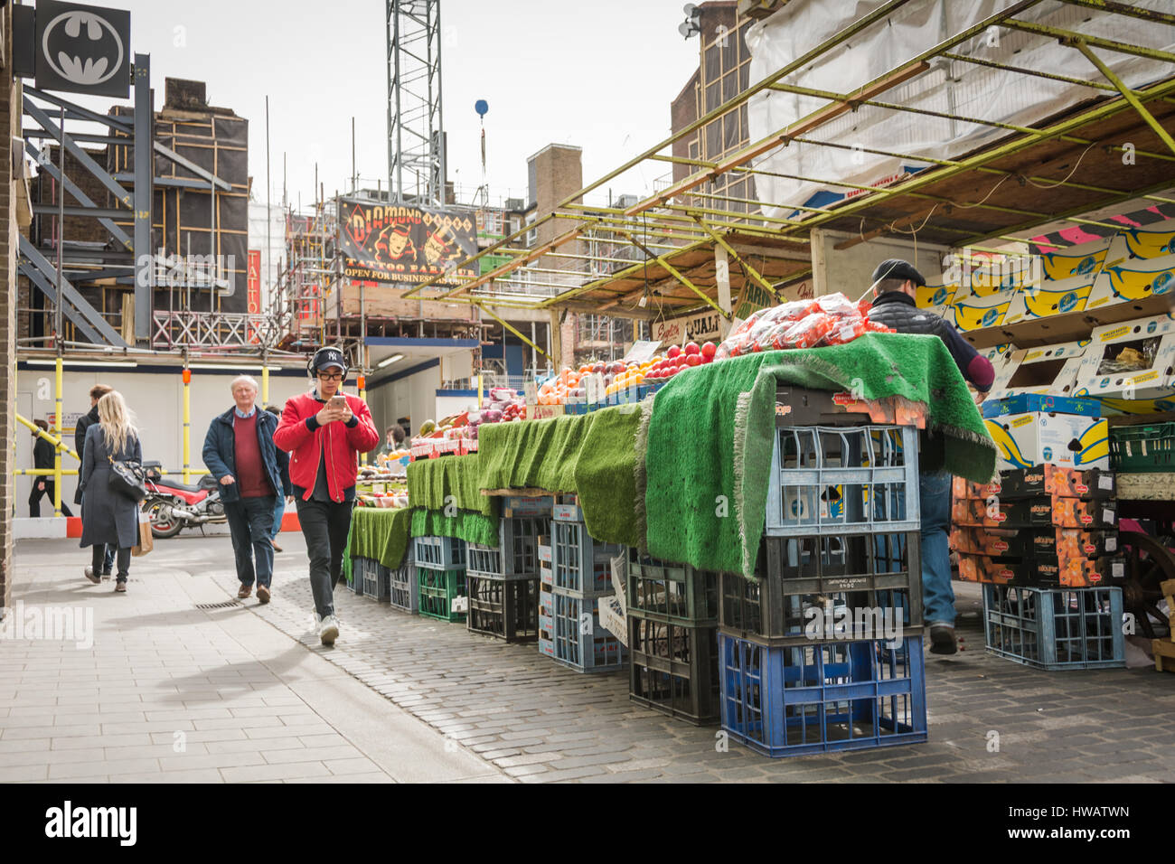 Berwick street market hi-res stock photography and images - Alamy