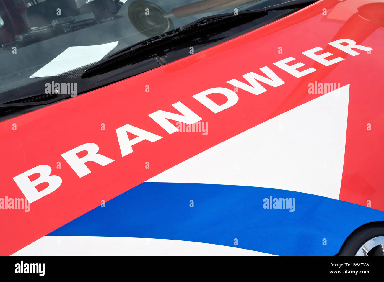 Dutch fire engine Stock Photo - Alamy