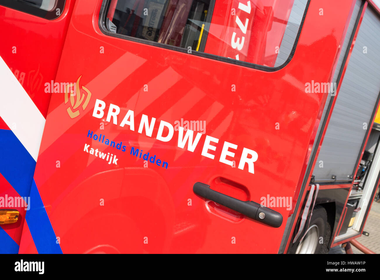 Dutch fire engine Stock Photo - Alamy