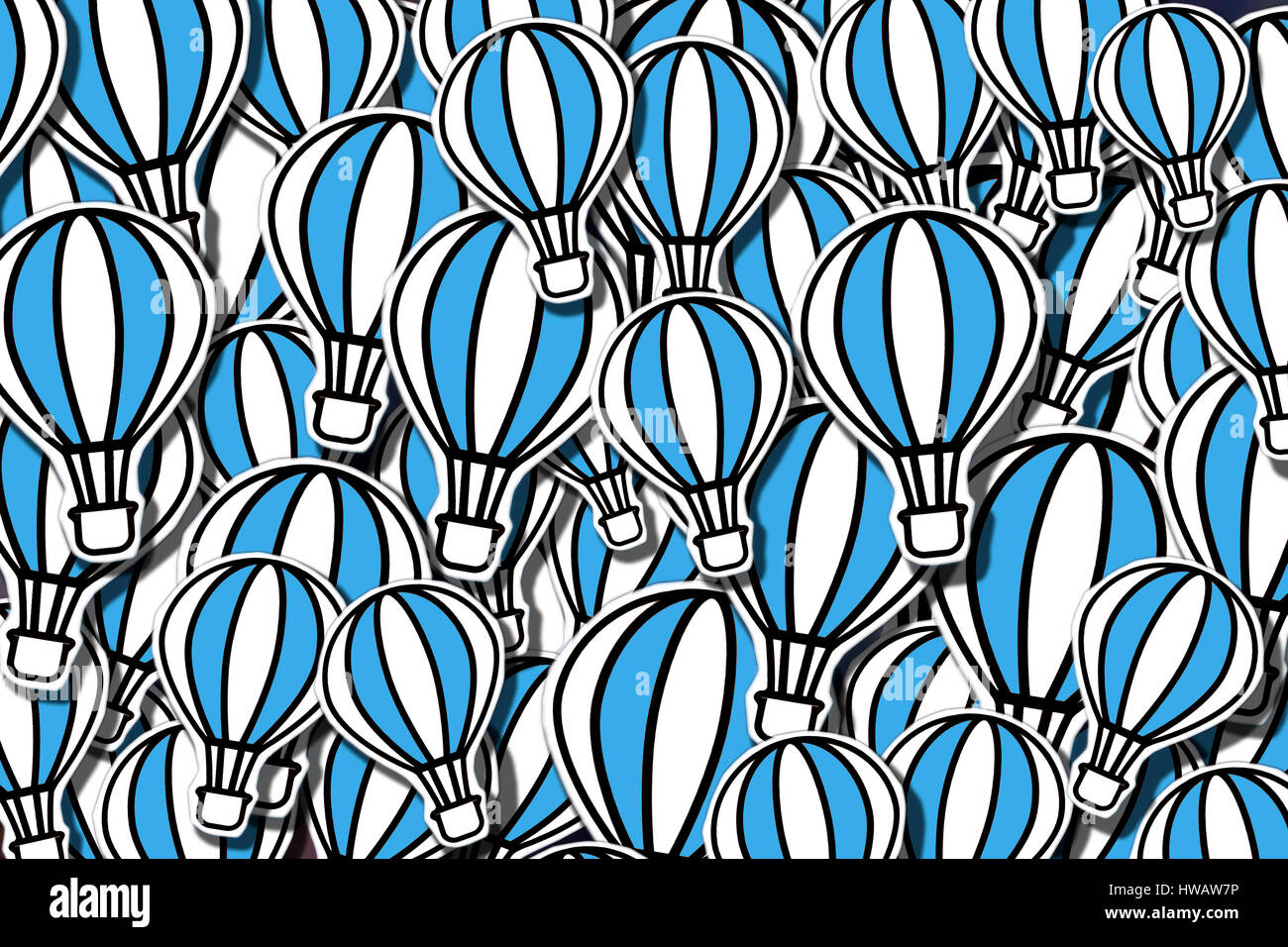 Playful vector pattern hi-res stock photography and images - Alamy