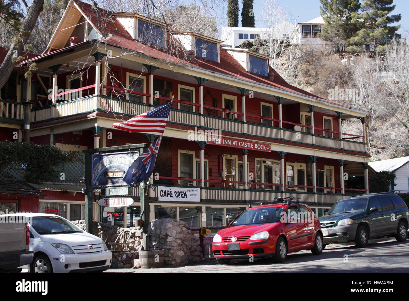 Historic Hotel The Inn at Castle Rock, Bisbee, Arizona, AZ, USA, United ...