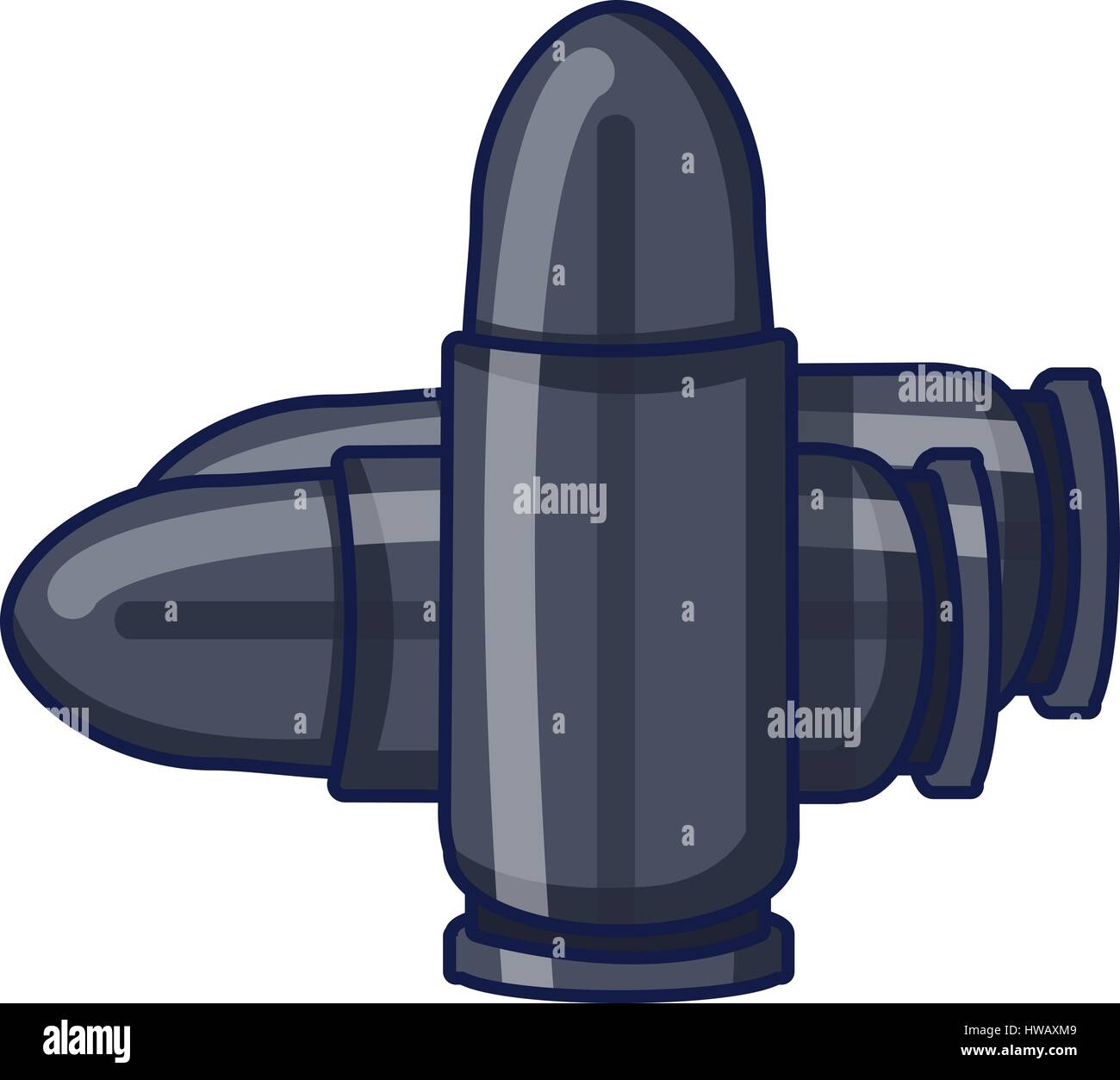 Bullets icon, cartoon style Stock Vector Image & Art - Alamy