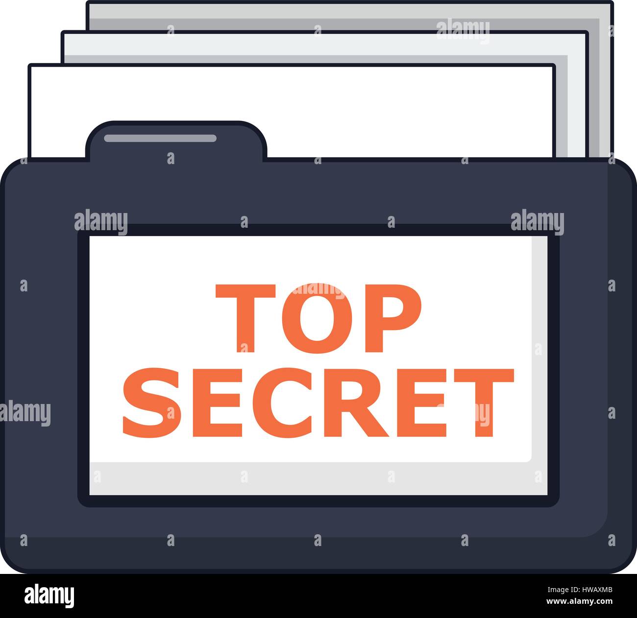 Top secret folder icon, cartoon style Stock Vector Image & Art - Alamy