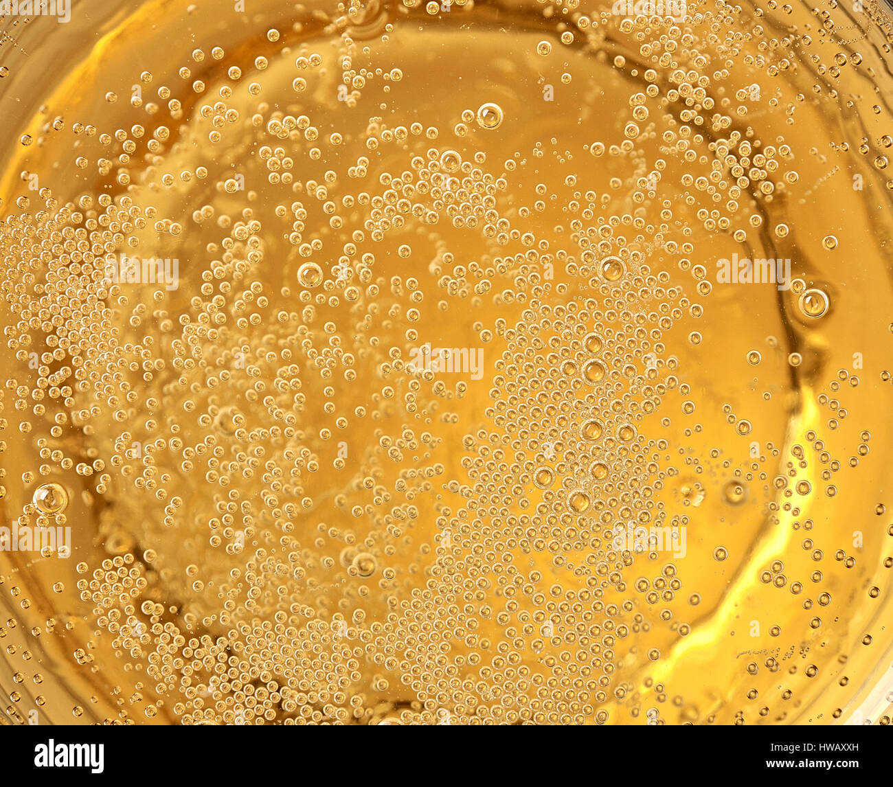 closeup of champagne glass, top view Stock Photo - Alamy