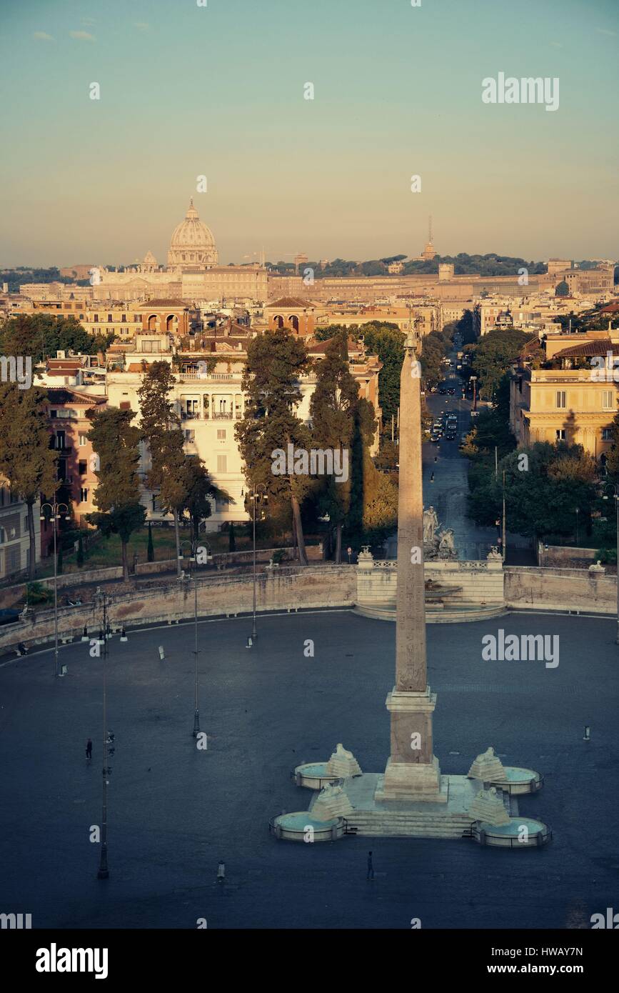 Sunset of rome hi-res stock photography and images - Alamy