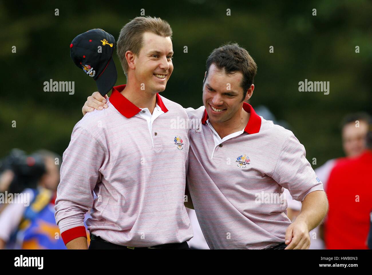 PAUL CASEY & HENRIK STENSON EUROPE THE K CLUB STRAFFAN COUNTY KILDARE ...