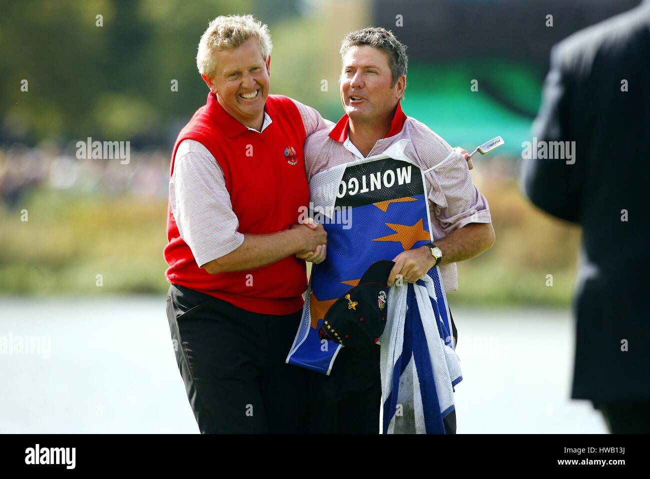 Colin montgomerie and his caddie hi-res stock photography and images ...