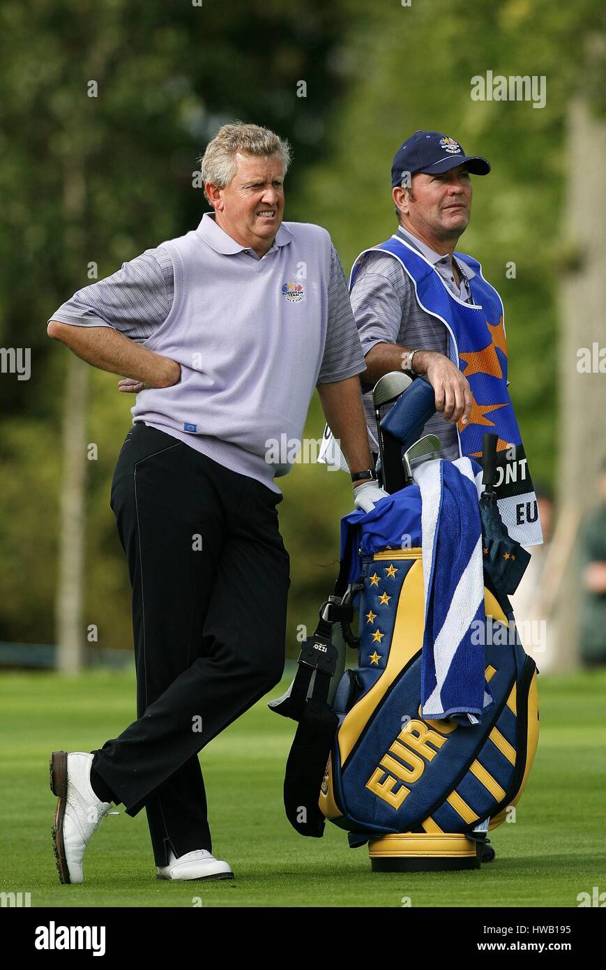 Colin montgomerie and his caddie hi-res stock photography and images ...