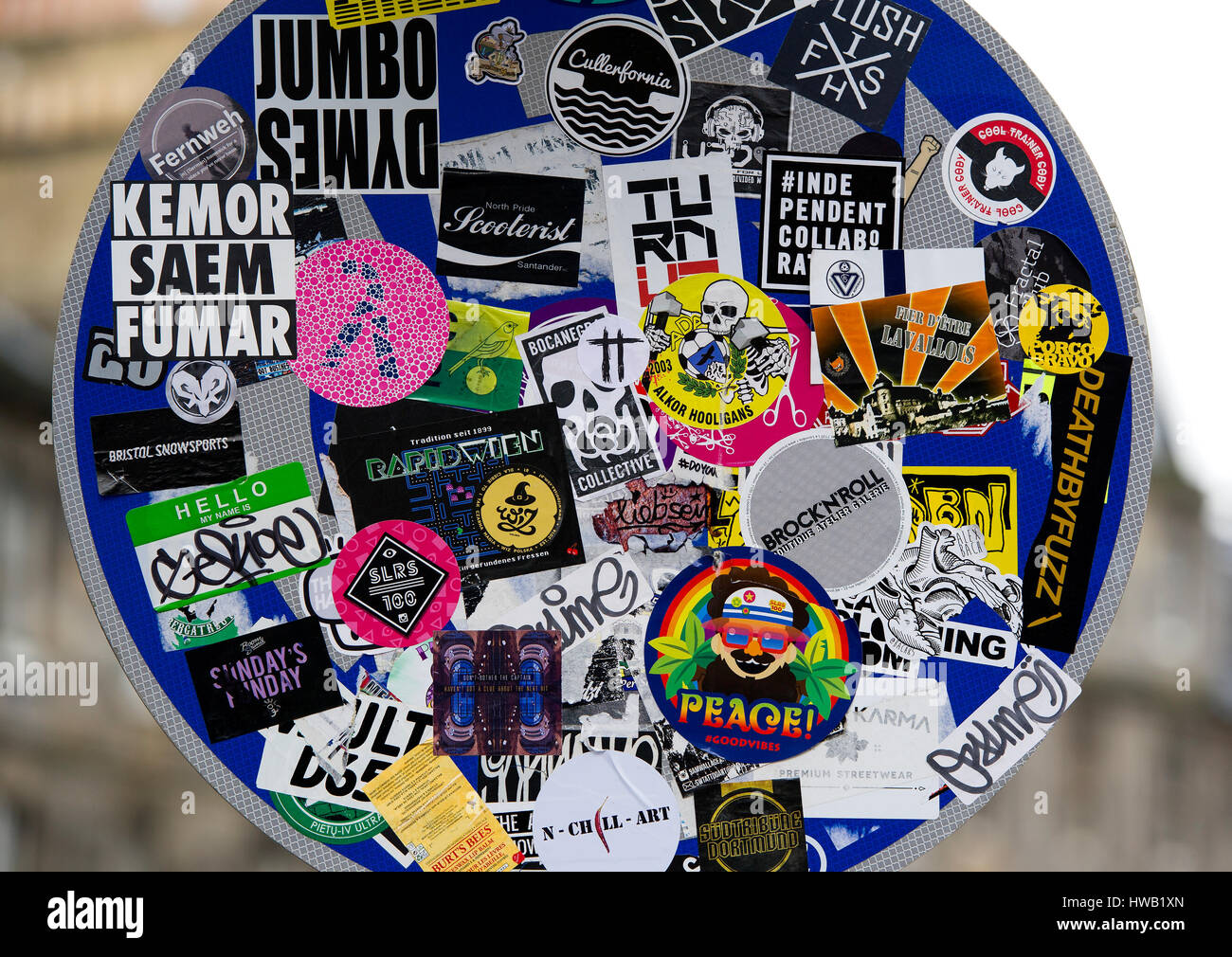 Obscured traffic sign High Resolution Stock Photography and Images - Alamy