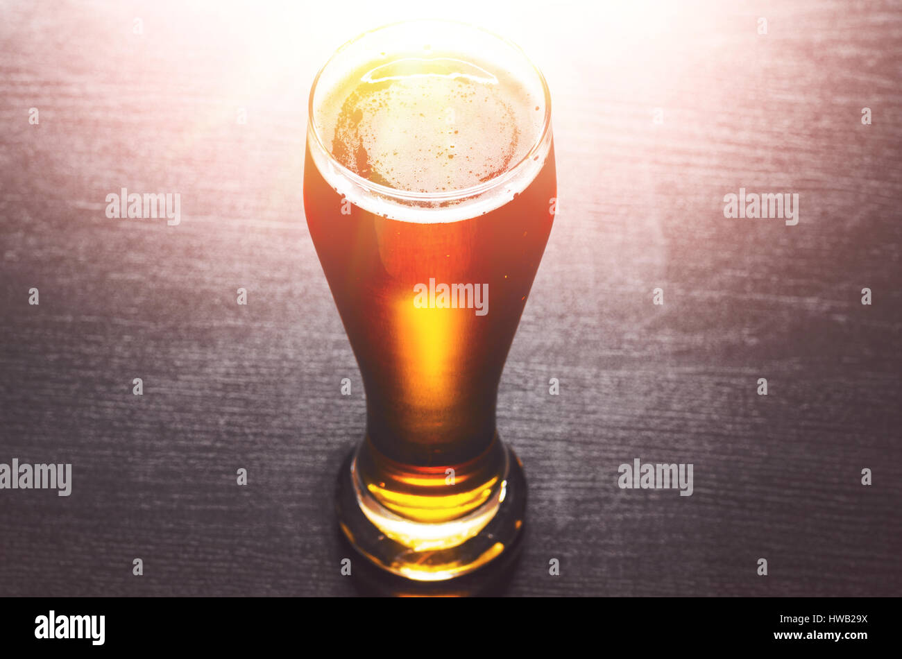 lager beer on table Stock Photo - Alamy