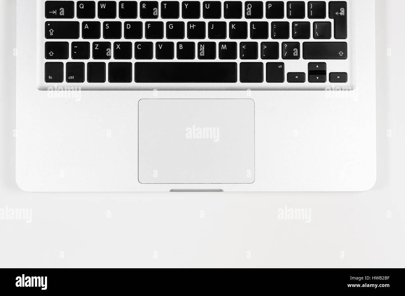Modern laptop computer, top view Stock Photo - Alamy