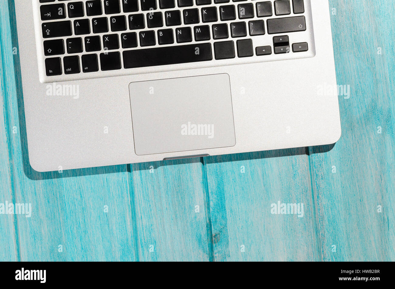 Modern laptop computer, top view Stock Photo - Alamy