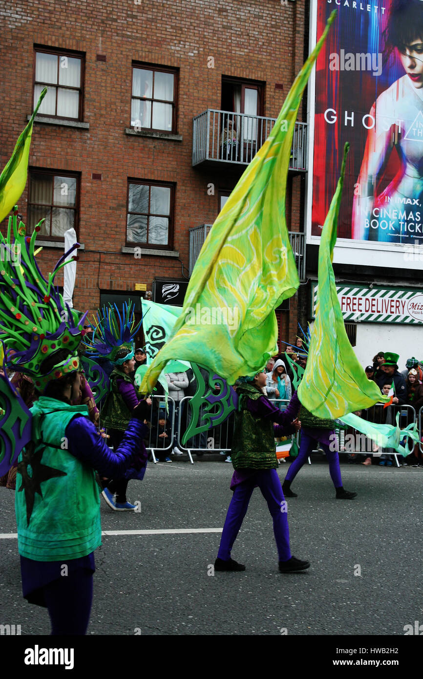 St Patricks Day Parade, Dublin, Ireland St Patricks Day Parade, Dublin ...