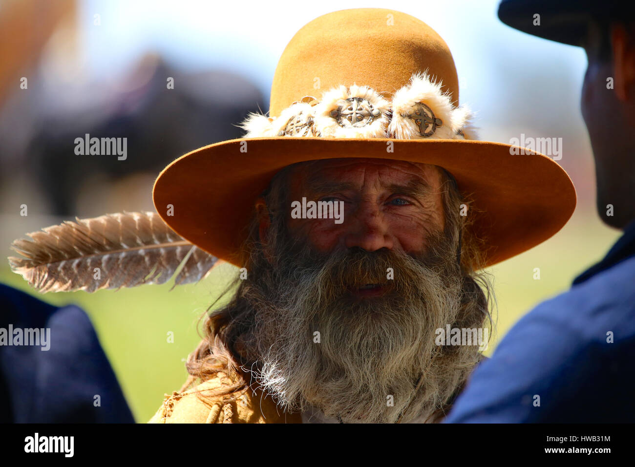 Custer's Last Stand Reenactment Stock Photos & Custer's Last Stand ...