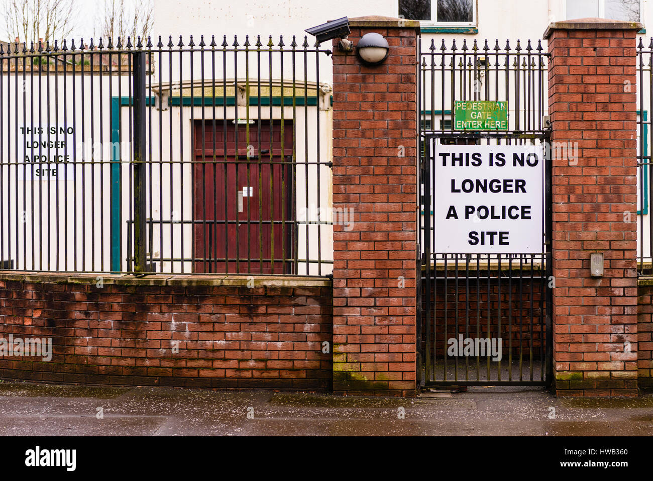 Closed police station northern ireland hi-res stock photography and ...