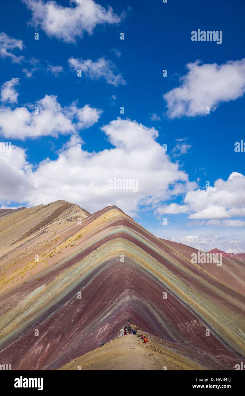 Winicunca rainbow mountain hi-res stock photography and images - Alamy
