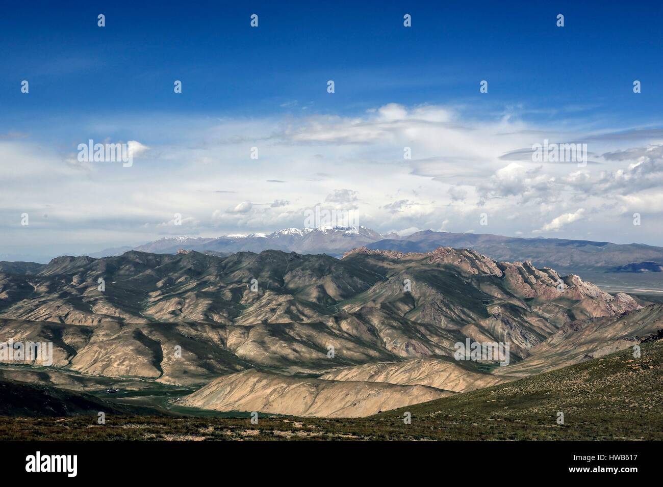 Kyrgyzstan, Naryn Province, sightseeing tour and mountain trek Stock ...