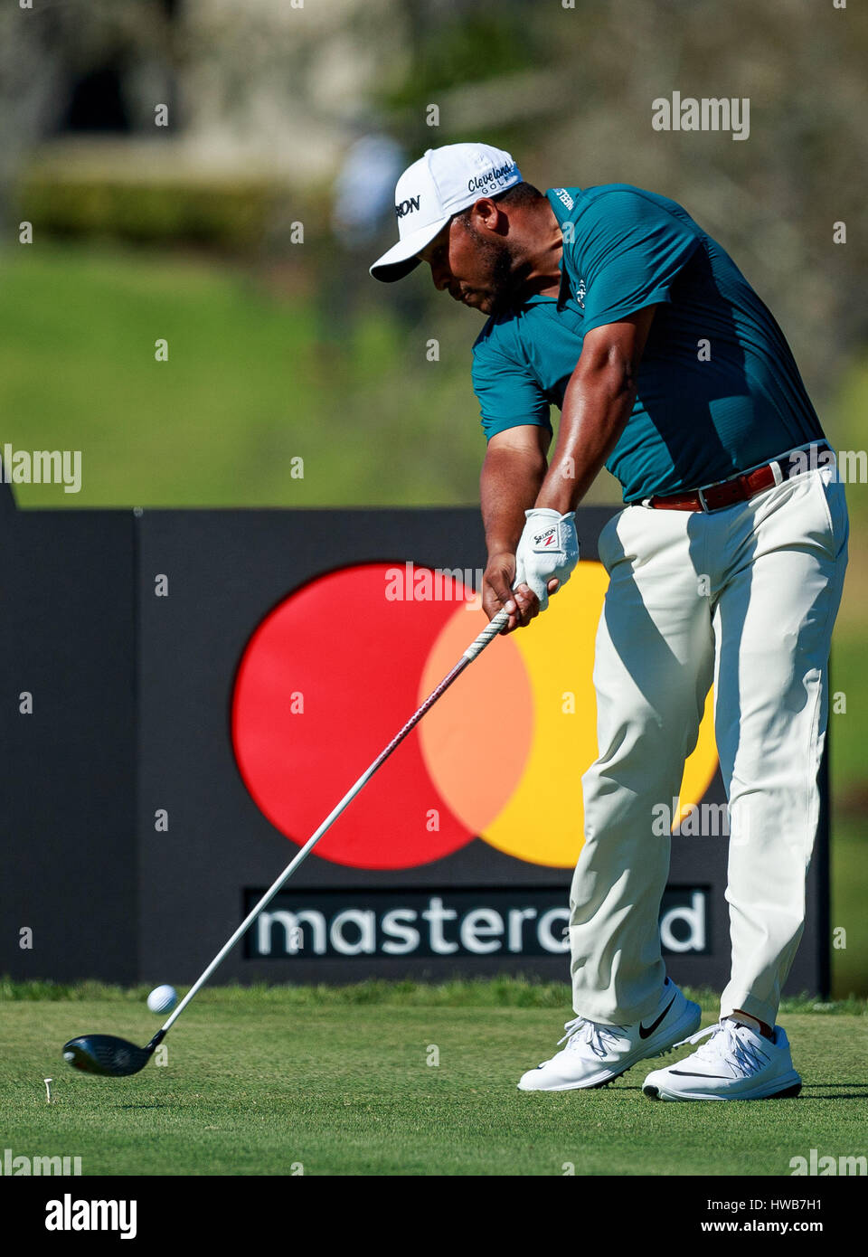 March 18, 2017 - Orlando, Florida, USA-Harold Varner III on the 16th ...