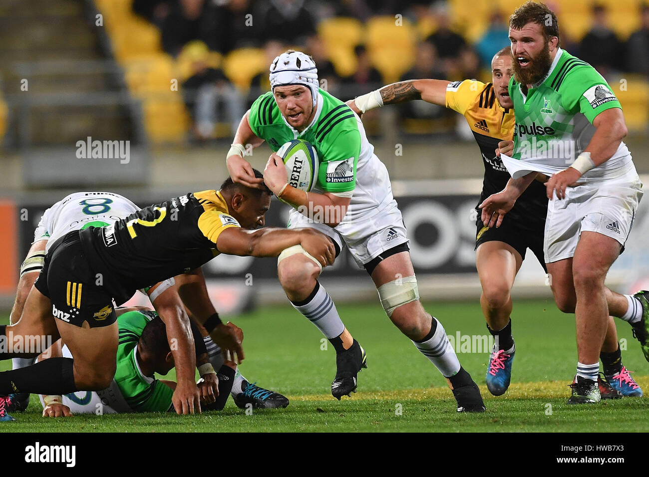 March 18th 2017, Westpac Stadium, Wellington, New Zealand; Super Rugby ...