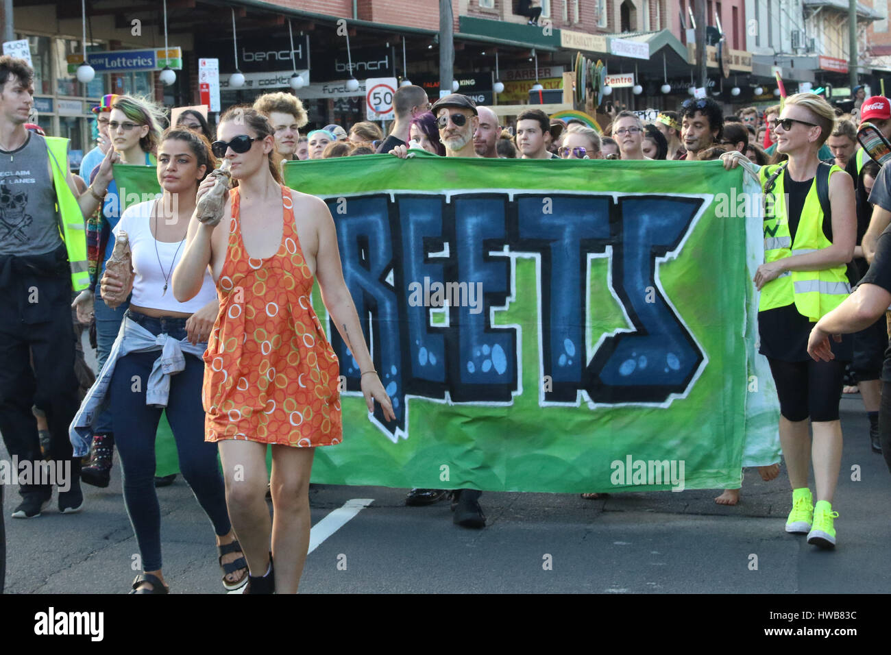 Sydney, Australia. 19 March 2017. Keep Newtown Weird and Safe ...