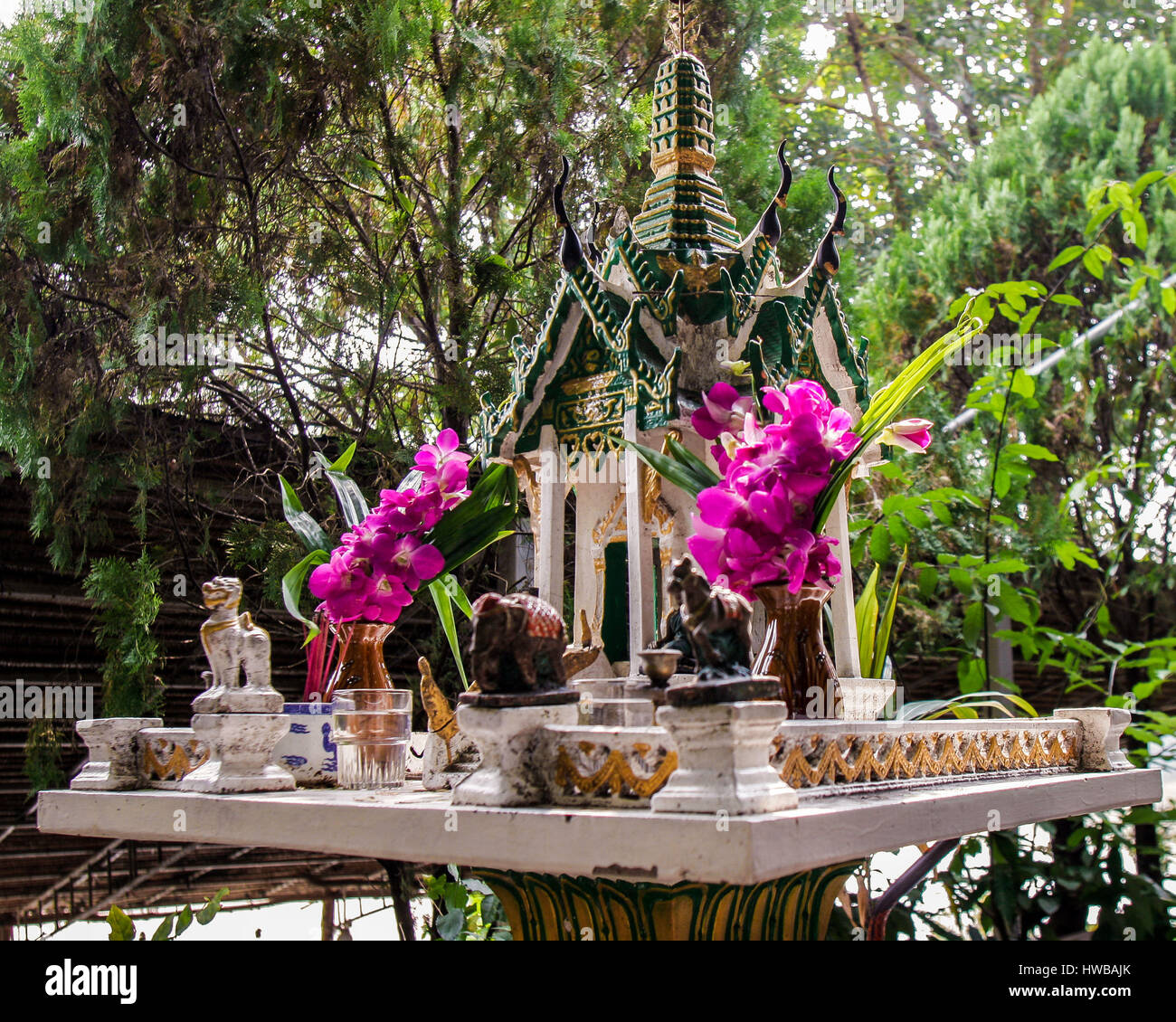 November 15, 2006 - Thailand - Spirit houses are everywhere in Thailand ...